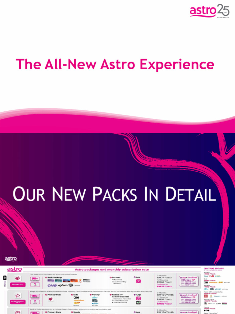 New Astro & Njoi HD Product Info | PDF