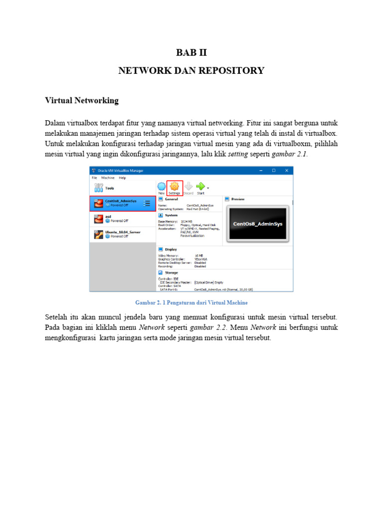 Konfigurasi Jaringan dan IP di CentOS | PDF | Komputer