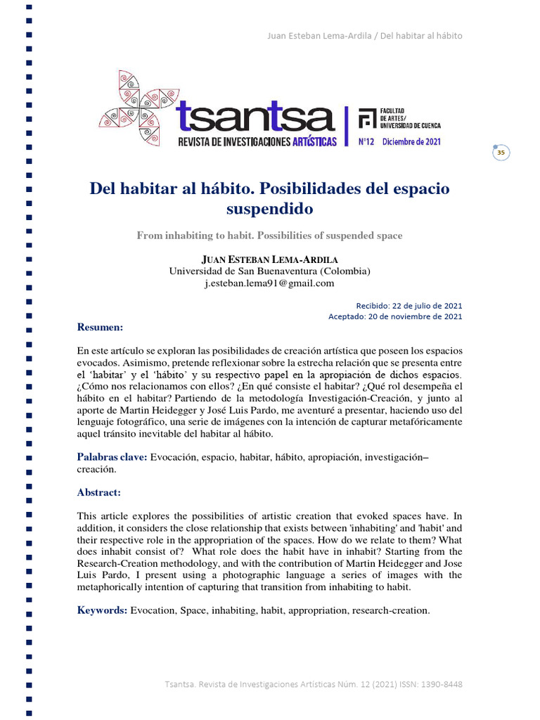 Juan Esteban Lema | PDF | Memoria