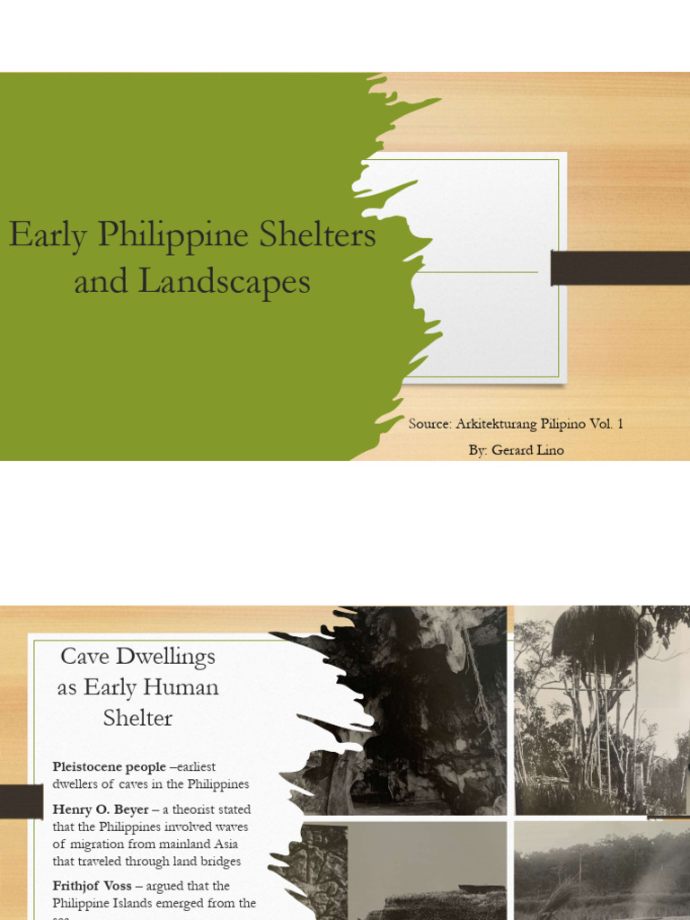 Early Philippine Shelters | PDF