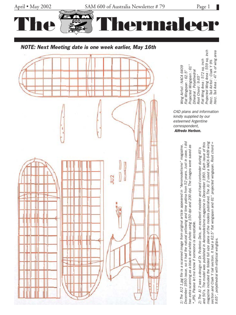 Thermaleer Newsletter - 079 | PDF | Radio Control | Engines