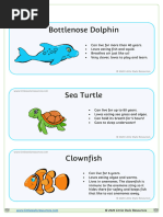 ACNH Sea Creature Prices & Sizes | PDF | Fishing Industry