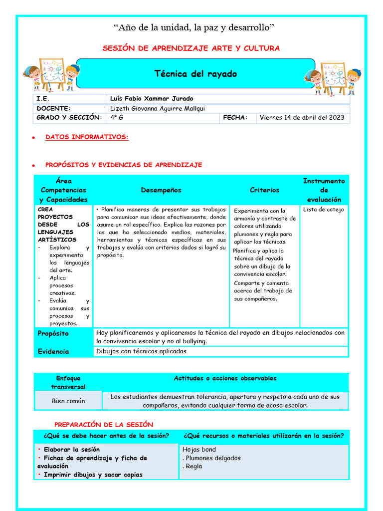 ARTE Técnica Del RAYADO | PDF | Dibujo | Aprendizaje