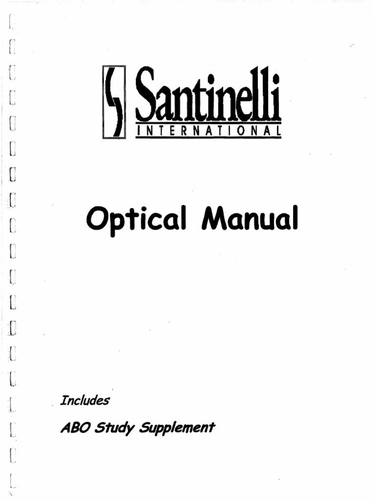 Optical Manual | PDF