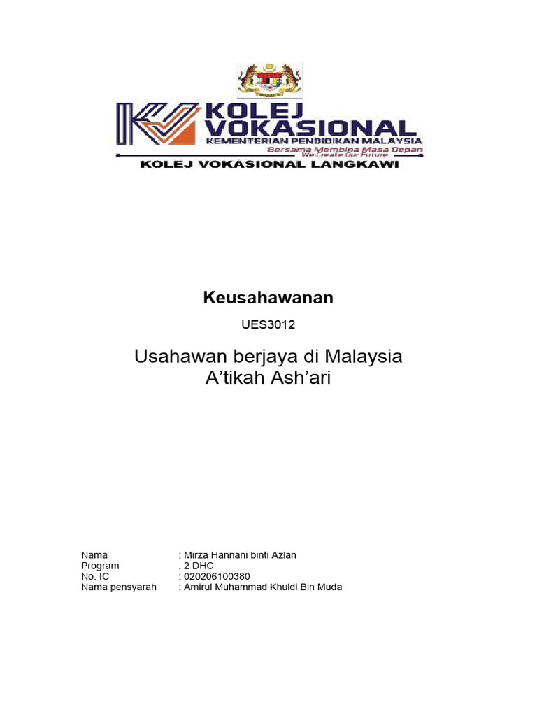 usahawan | PDF