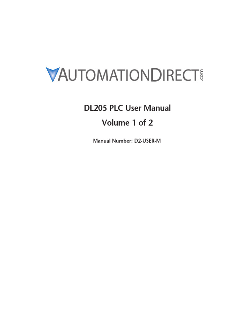 d2-08td2 User Manual | PDF | Programmable Logic Controller | Input/Output