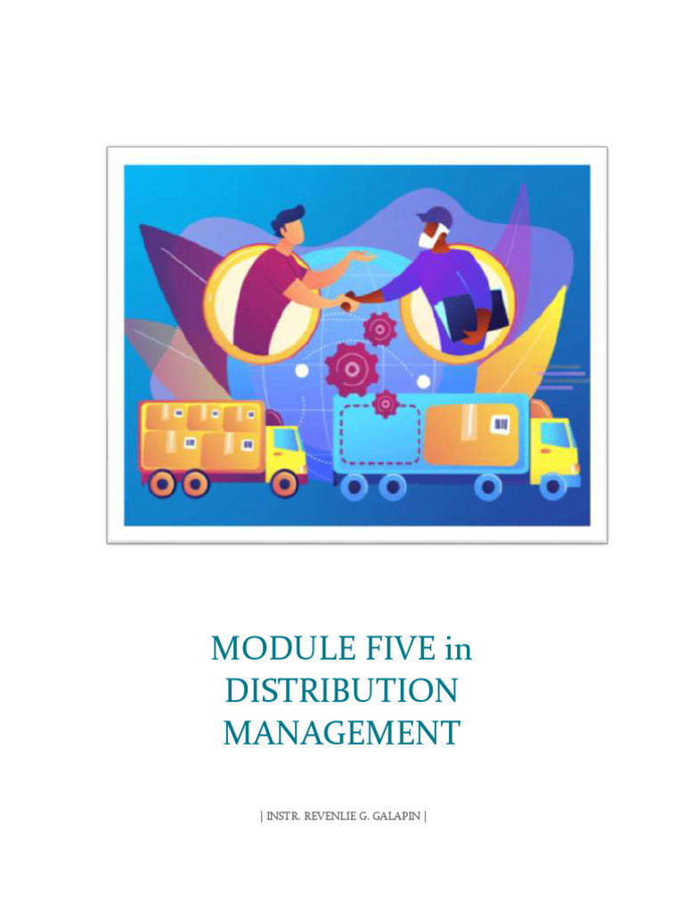 Module 5-Distribution MGT | PDF | Marketing | Retail