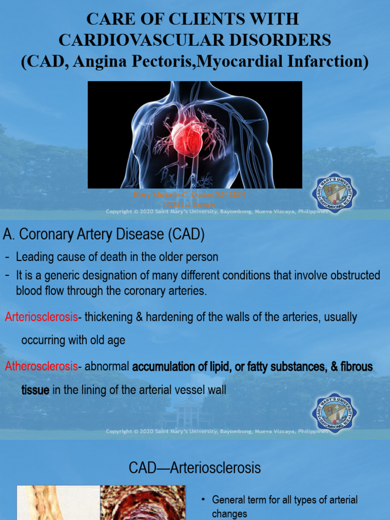 Cardiovascular 2 CAD | PDF