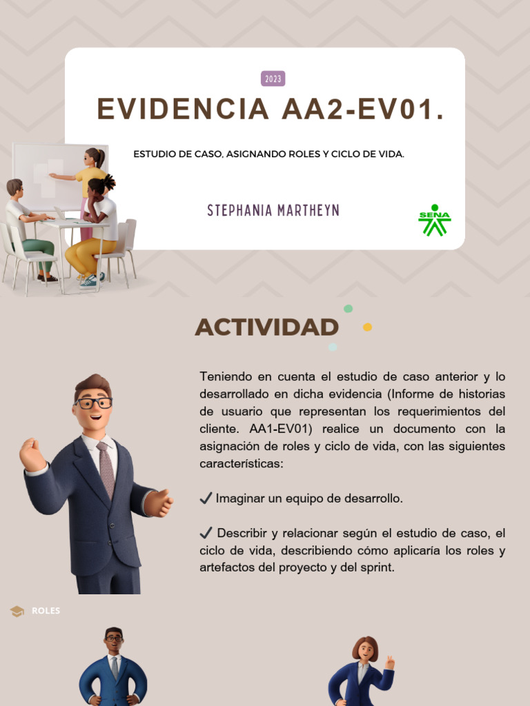 Evidencia AA2-EV01. | PDF | Scrum (desarrollo de software) | Ciencia de sistemas