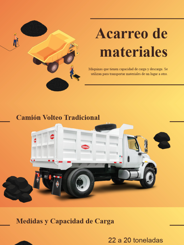 Acarreo de Materiales | PDF