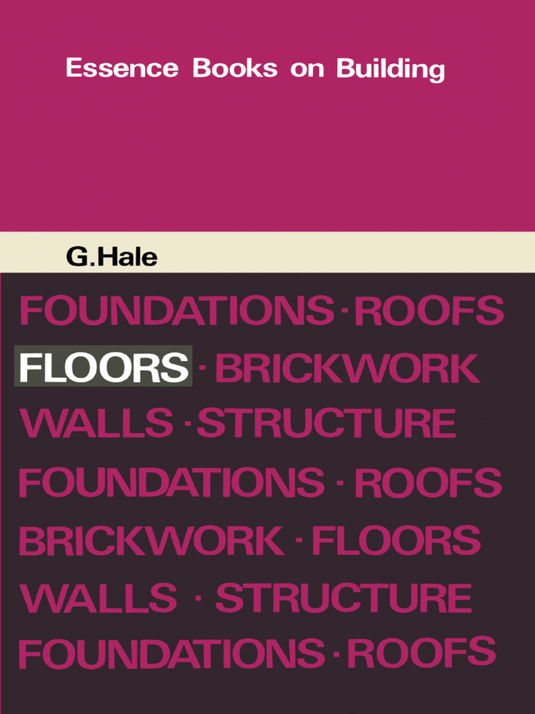 (Essence Books On Building) Floors-Macmillan Education UK (1972) | PDF