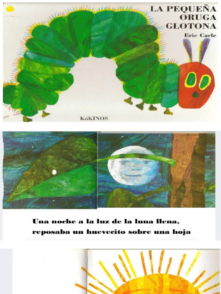Cuento La Oruga Glotona Pdf