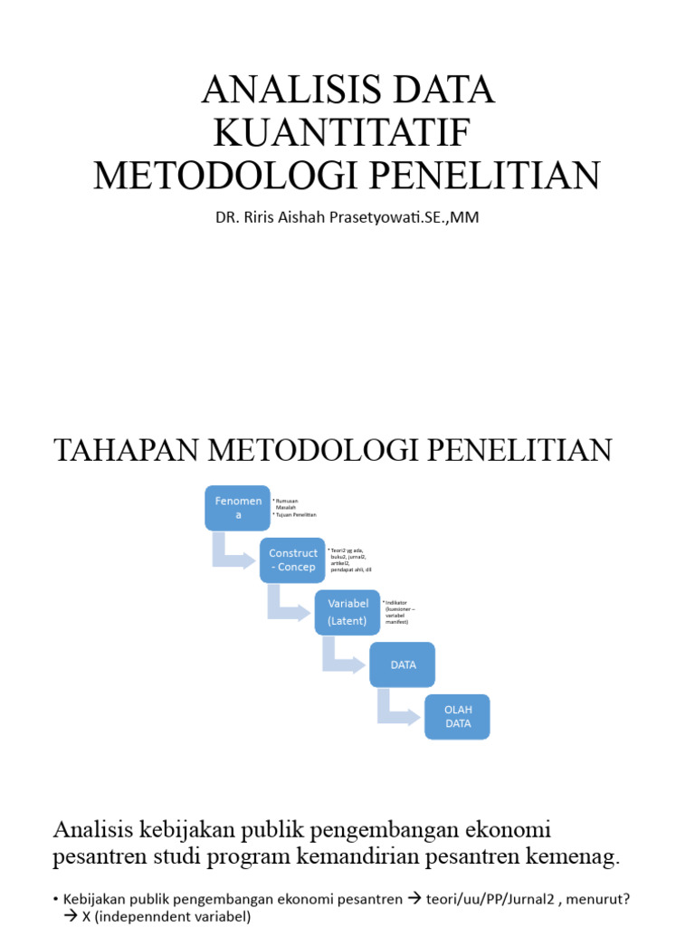 Analisis Data Kuantitatif Pdf