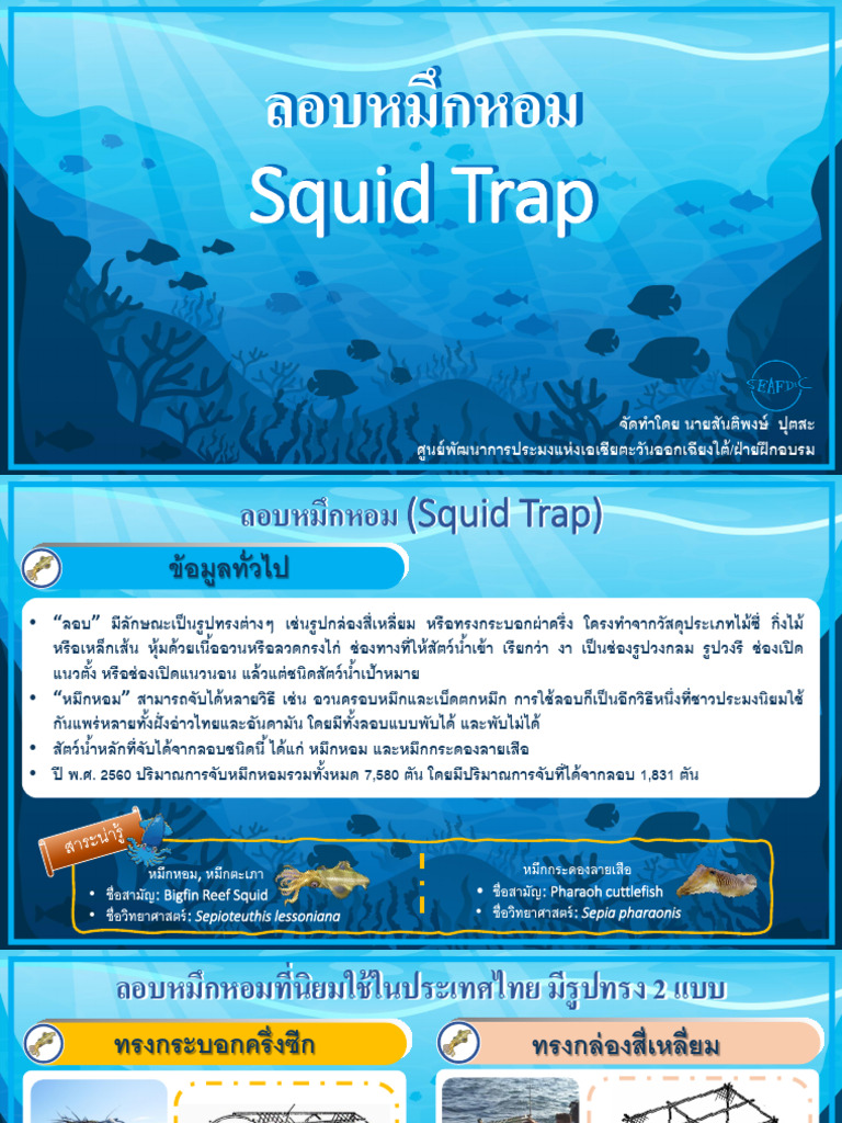 Squid Trap | PDF