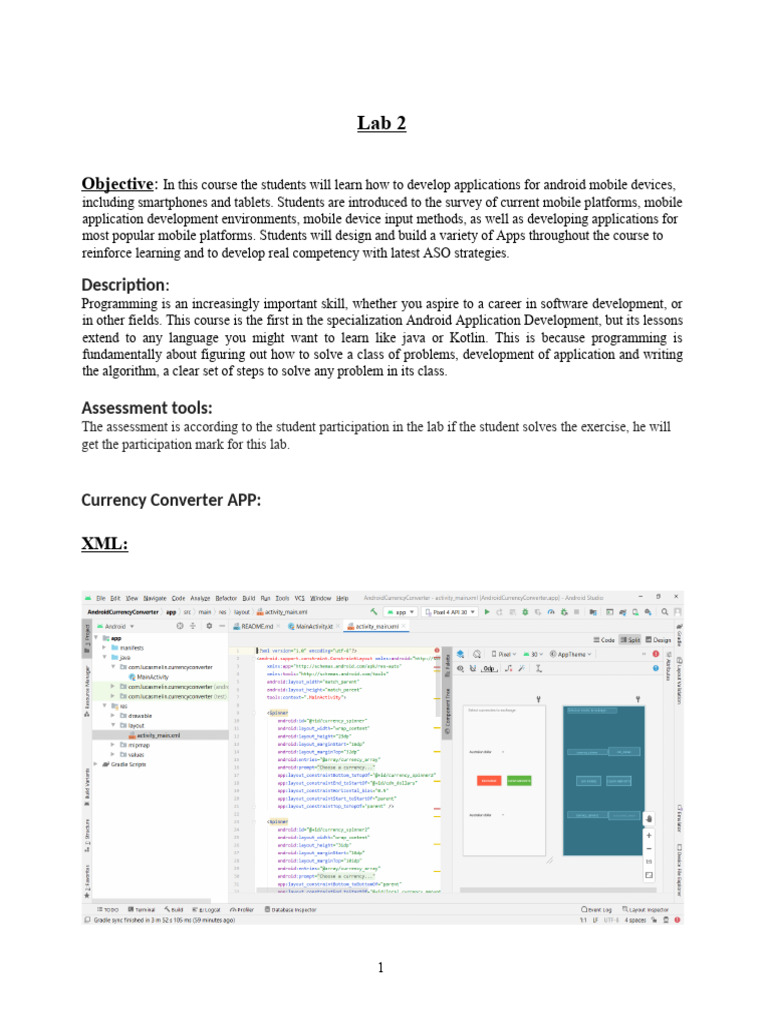 MAD Lab 2 | PDF | Computers