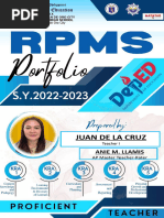 RPMS 2022 2023 Pink Design | PDF | Lesson Plan | Educational Assessment