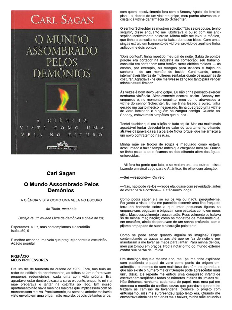 Texto 01 Carl Sagan | PDF