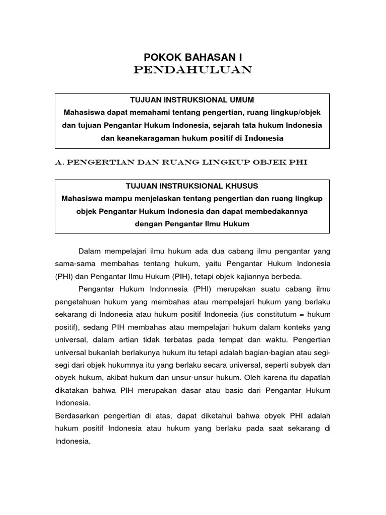 Buku Ajar Phi - Unja | PDF