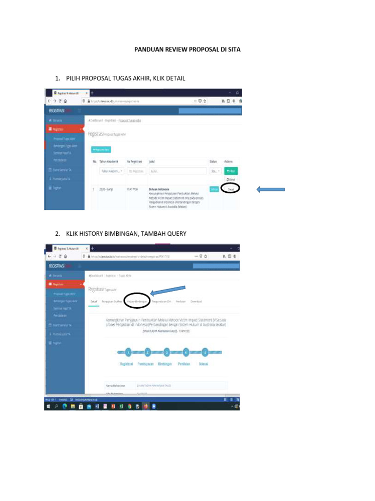 Panduan Singkat Sita | PDF