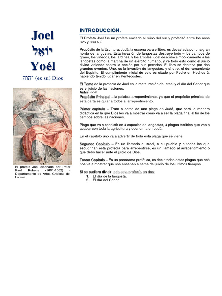 Joel | PDF