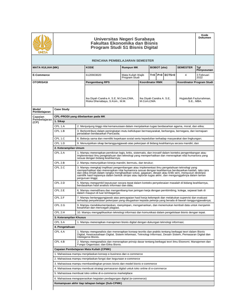 RPS E-Commerce | PDF