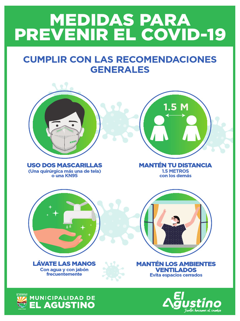 Medidas Clave para Prevenir COVID-19 | PDF