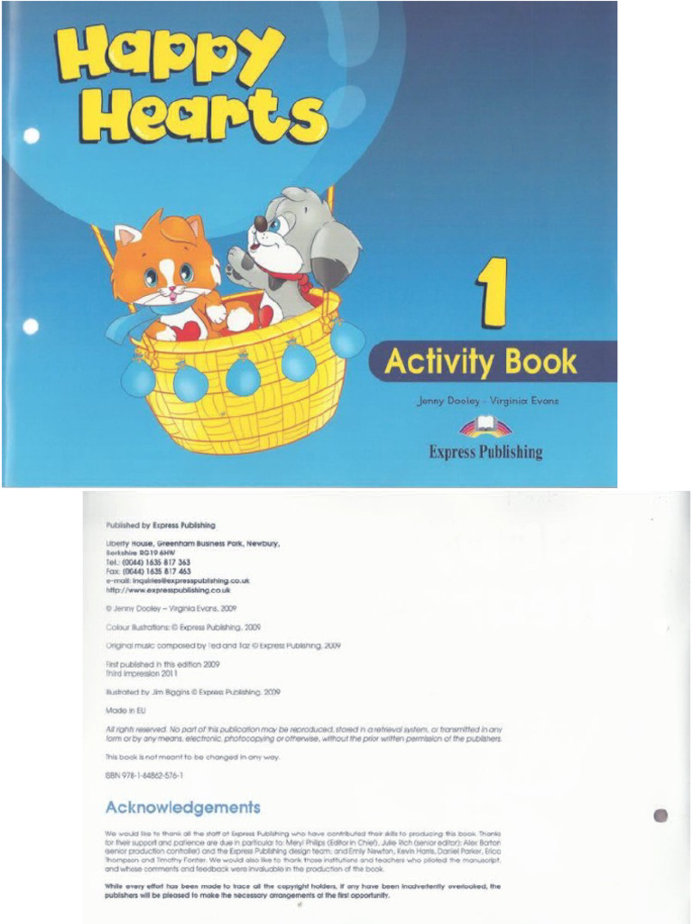 Happy Hearts 1 Activity | PDF