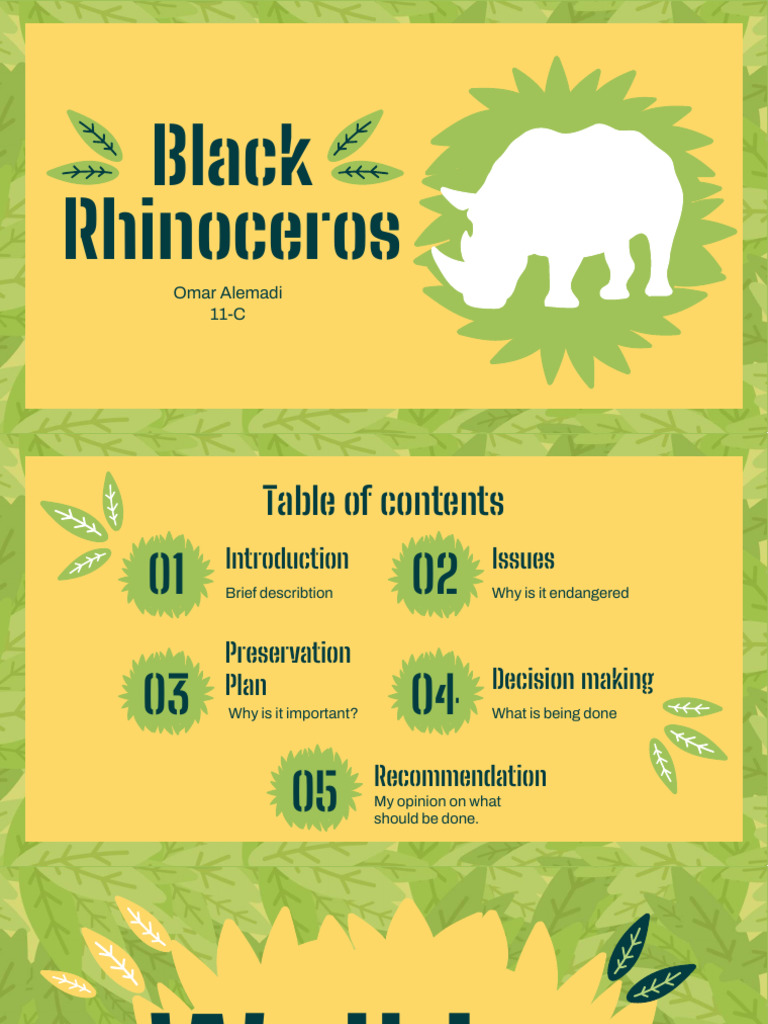 Black Rhino | PDF