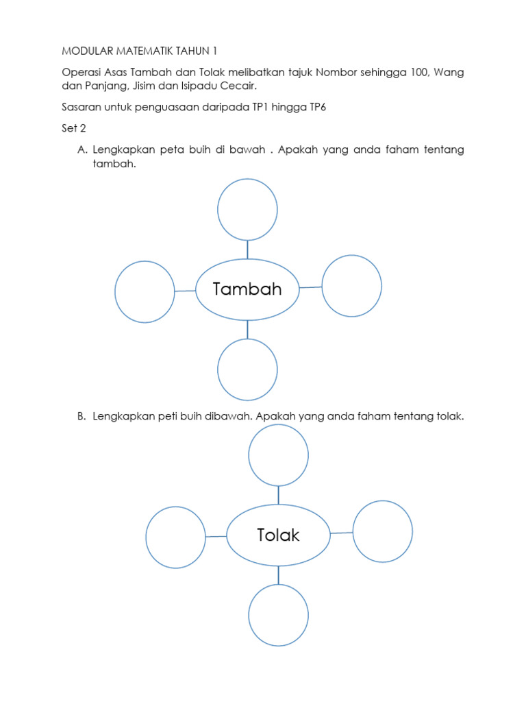 SET 1 B Modul Modular MT T1 | PDF