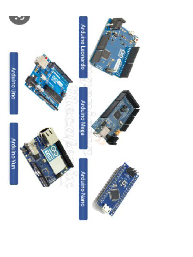 tipos de arduino | PDF