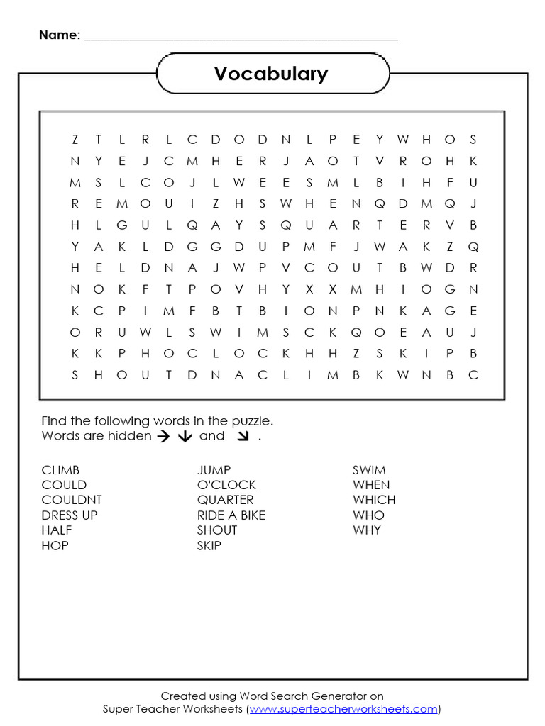 Soup of Letters | PDF