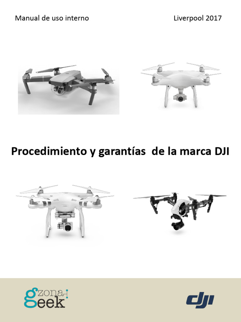 Procedimiento y Garantías de La Marca DJI V2.3 | PDF