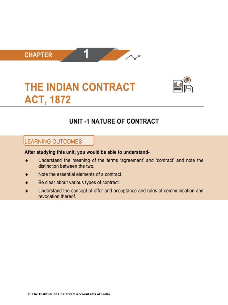 Indian Contract Act 1872 | PDF