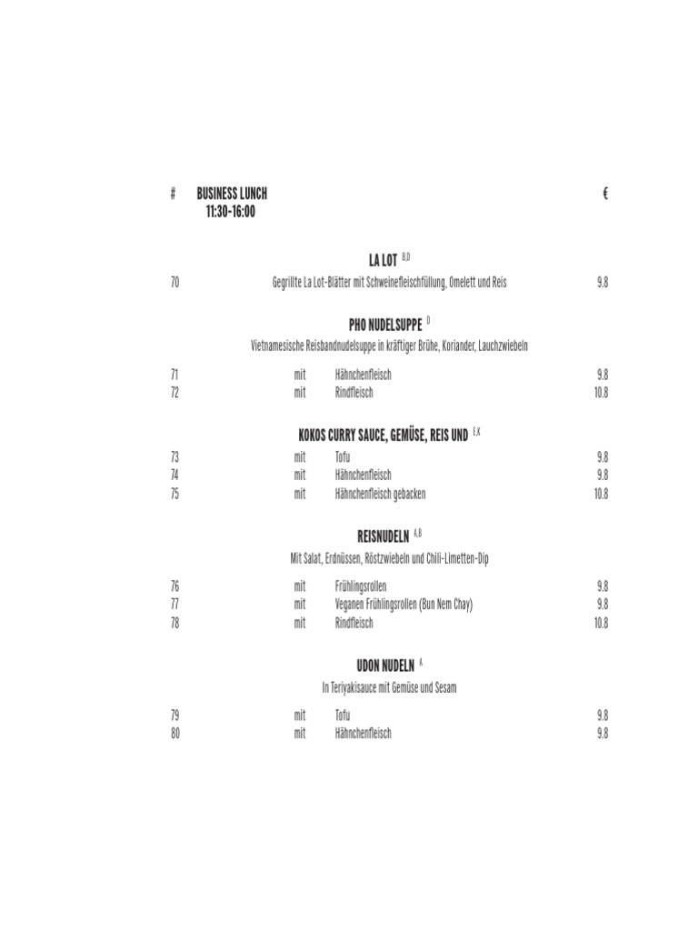 La Che Menü 21x23 Aug 2022 Final | PDF