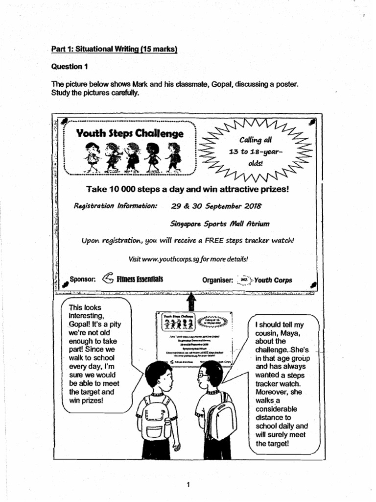 Primary 6 English Paper 1 & 2 II | PDF