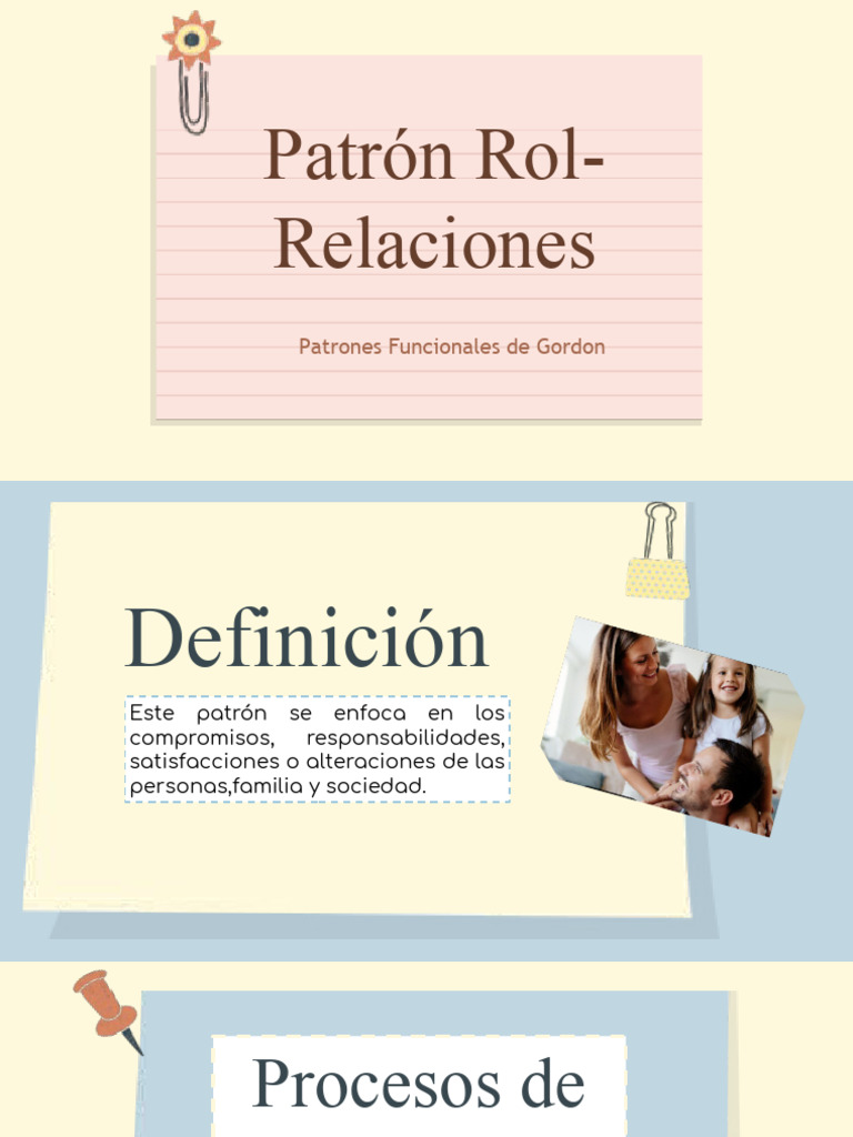 Tsa4 - Grupo 02 - Patrón Rol-Relación | PDF | Teoría de apego | Dolor