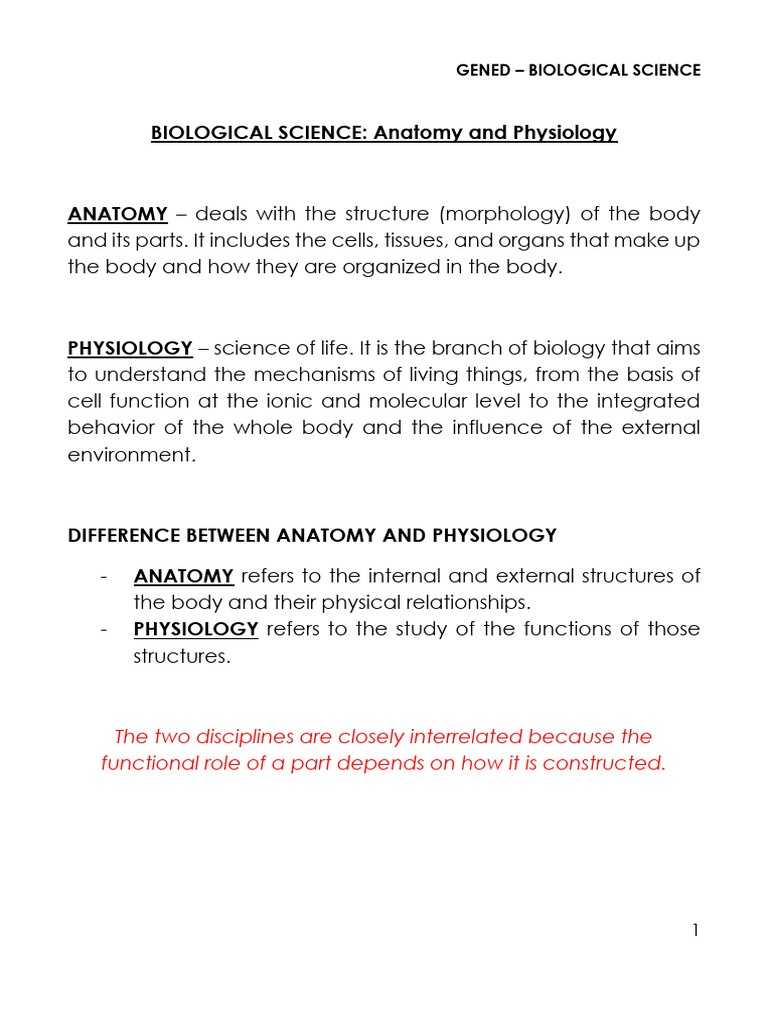 A5 Biological Science | PDF | Wellness | Science & Mathematics