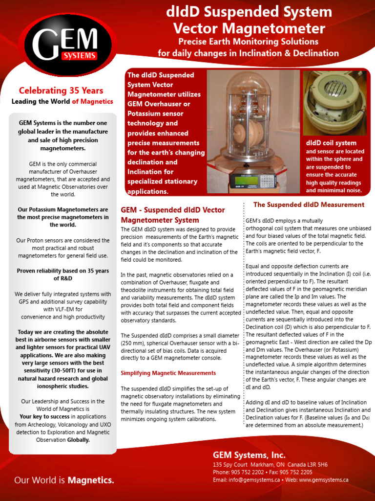 GEM-DIDD Overview 2016 | PDF