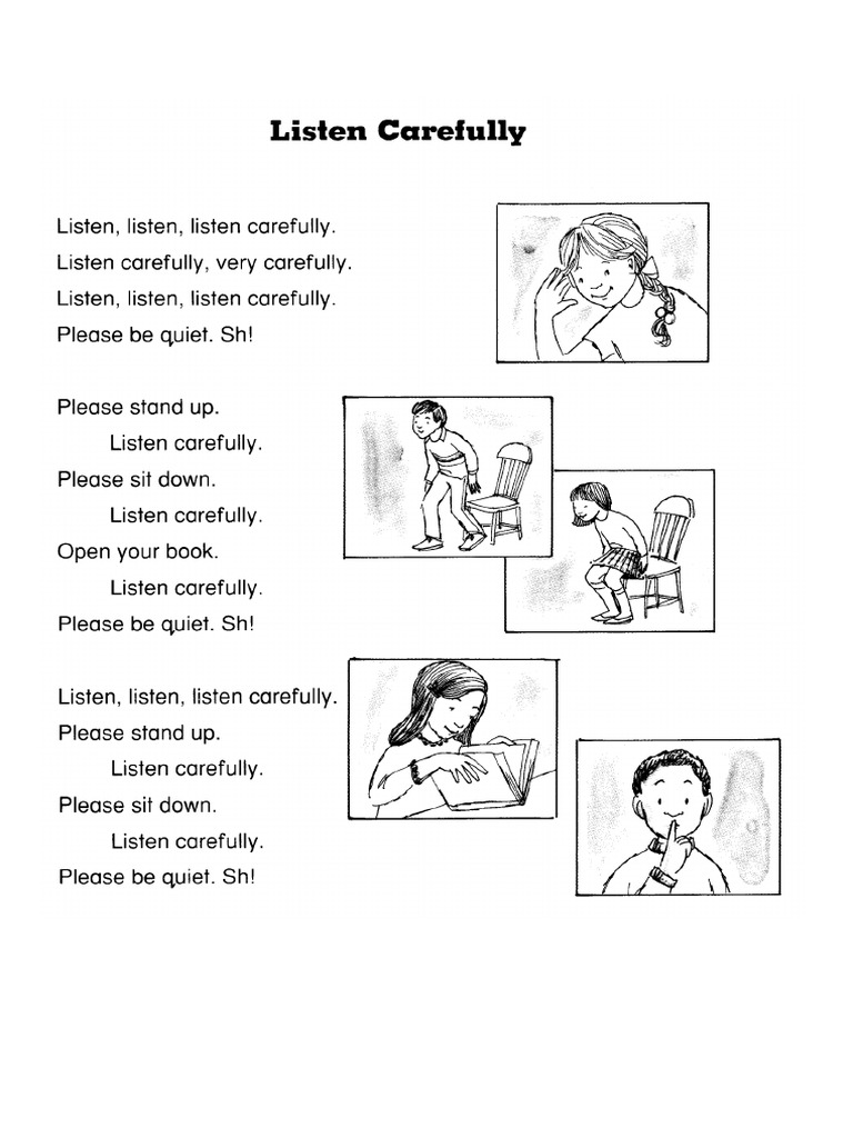 listen-carefully-paroles-1 | PDF