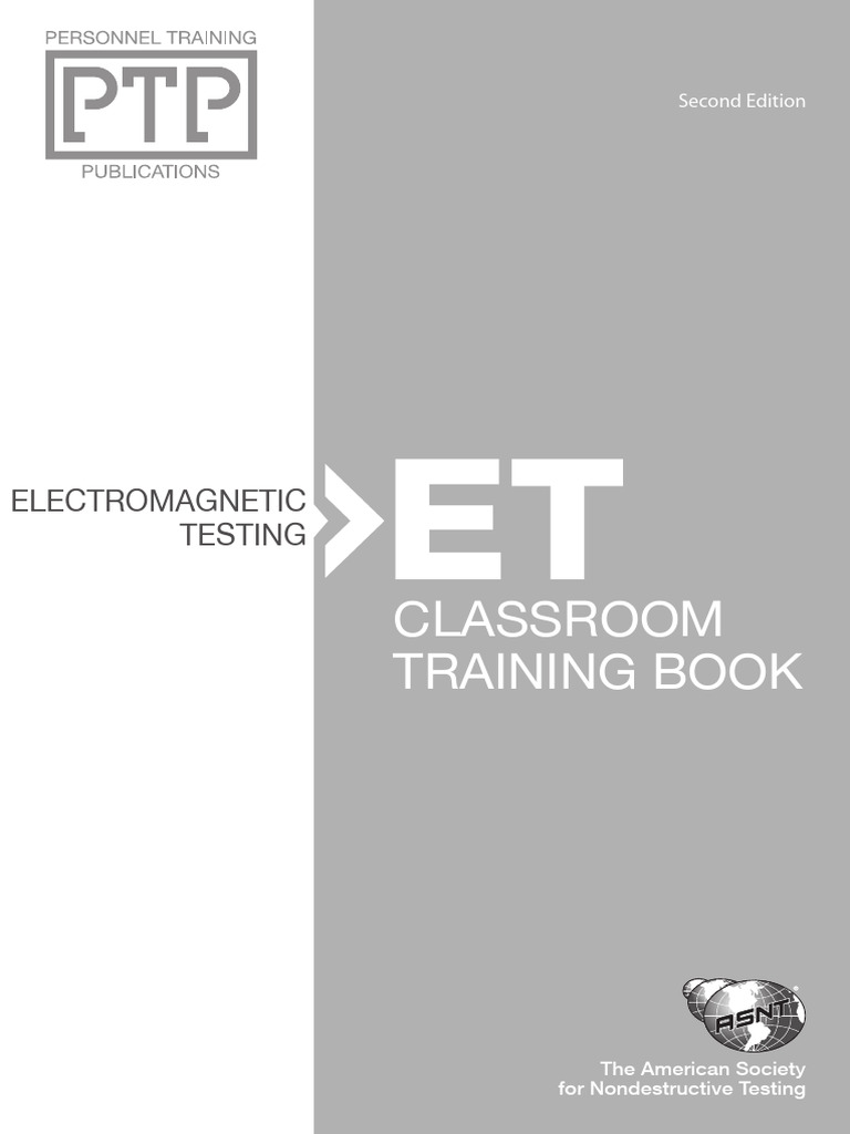 Personnel Training Publications Electromagnetic Testing (ET), CL | PDF