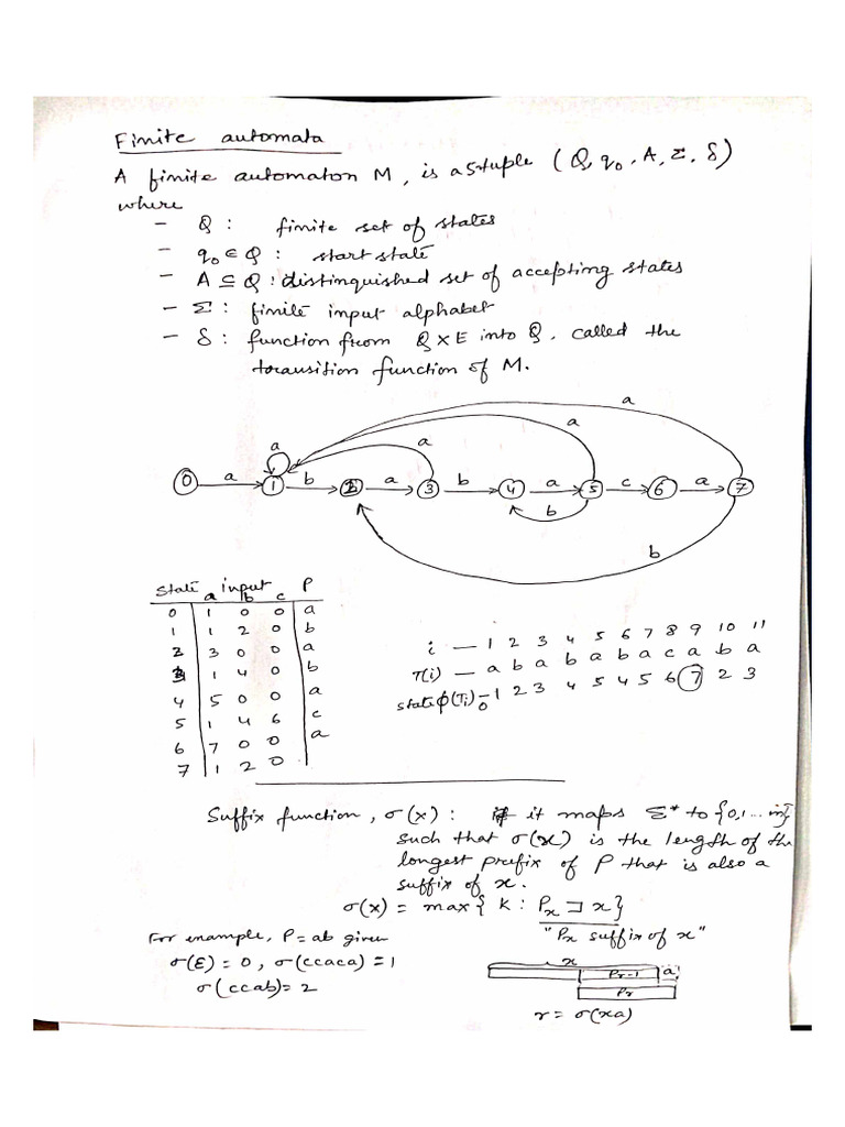String Matching Algorithm | PDF String Matching Algorithm | PDF