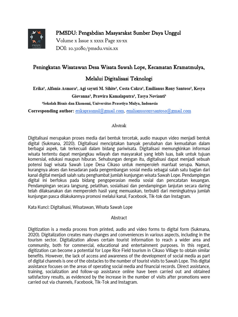 Jurnal Comdev E006 | PDF