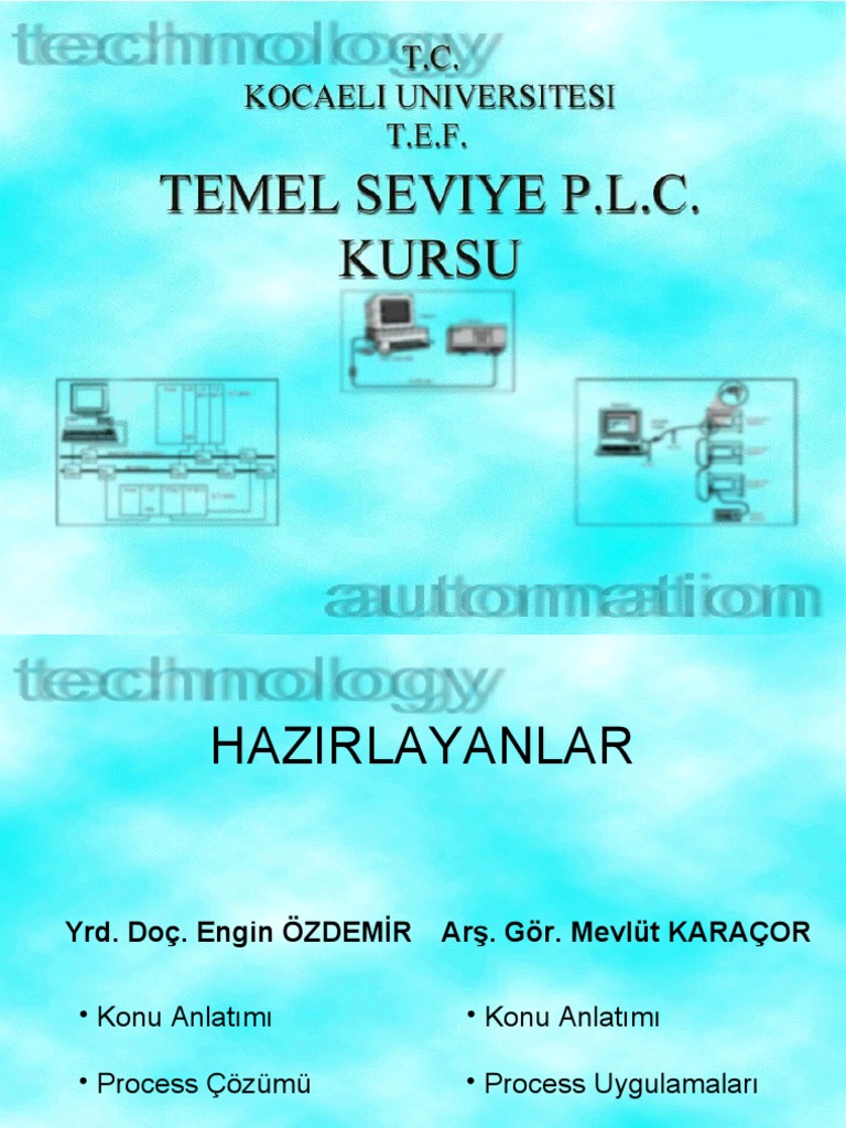 Temel Seviye PLC Kursu | PDF
