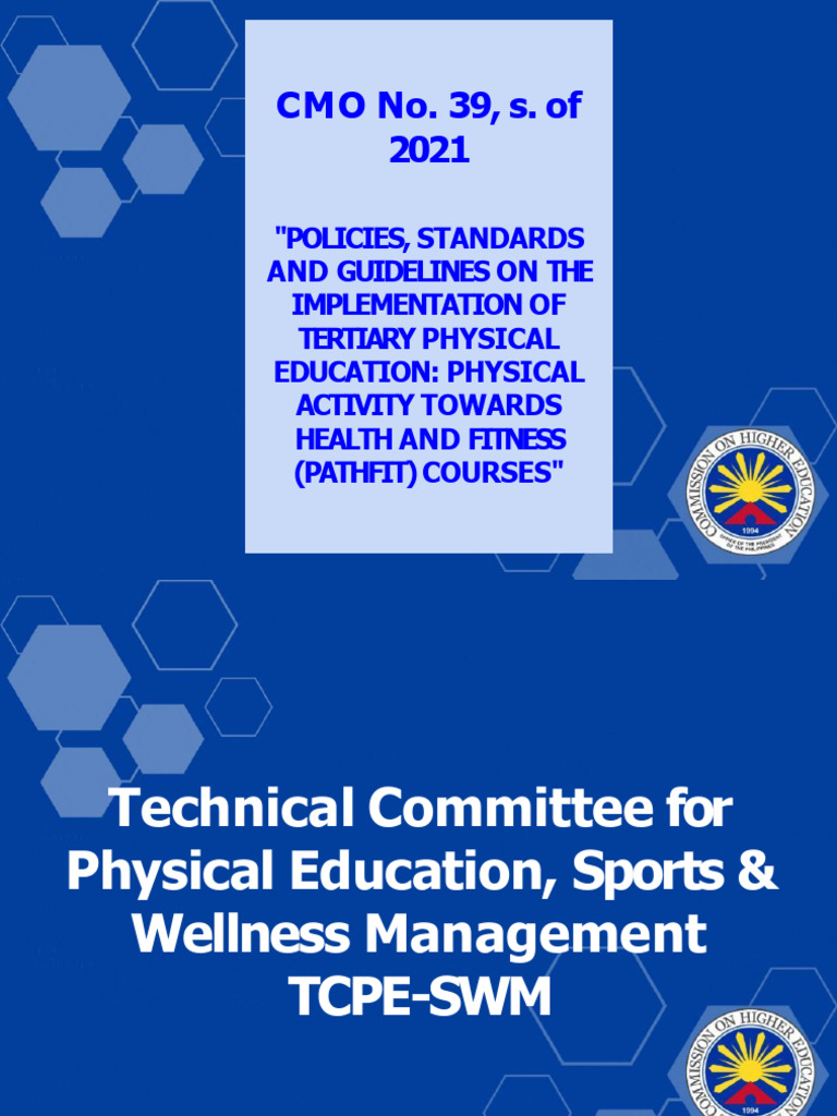 Cmo No. 39 Pathfit | PDF | Physical Education | Physical Fitness