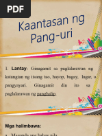 Limang Halimbawa NG Lantay | PDF