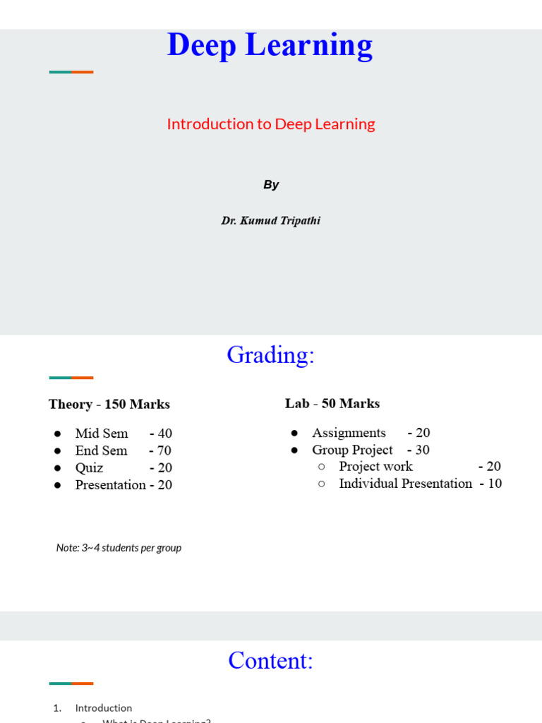 Deep Learning Overview and Techniques | PDF | Cross Validation ...