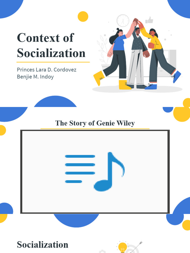 Context of Socialization | PDF | Socialization | Morality