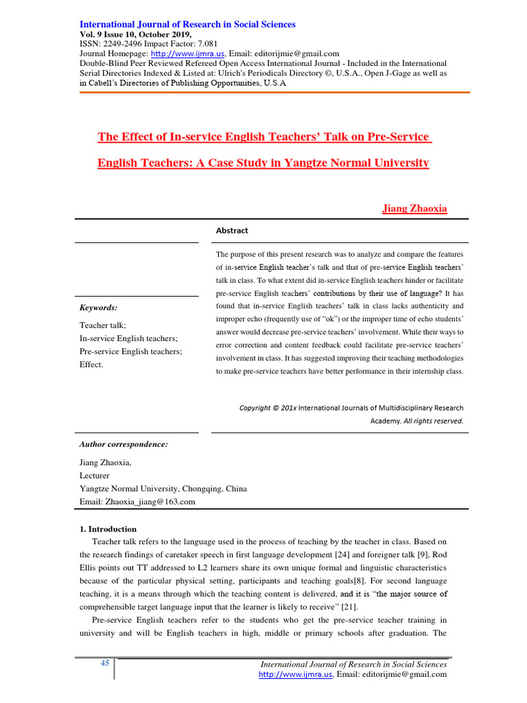 Classroom Discourse 2 | PDF | Second Language Acquisition | Teachers