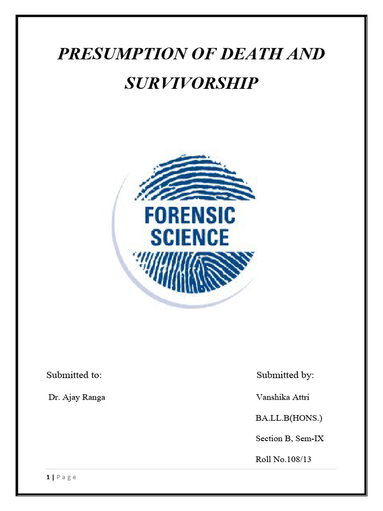 Forensic | PDF