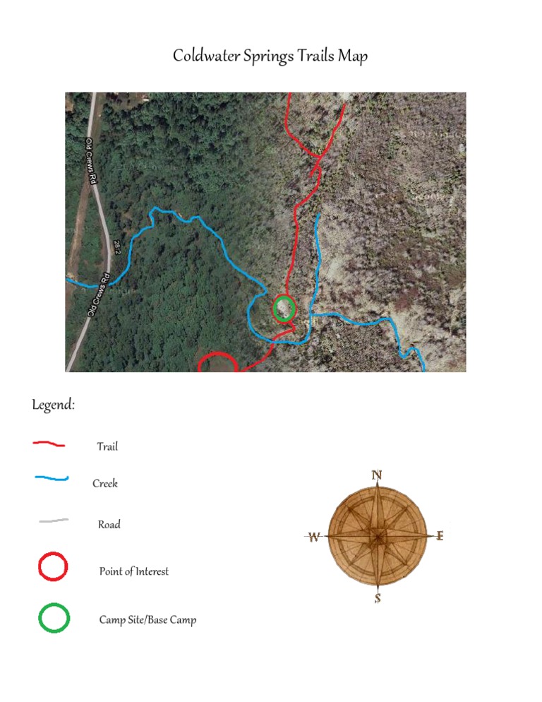 Coldwater Springs Trails Map Guide | PDF